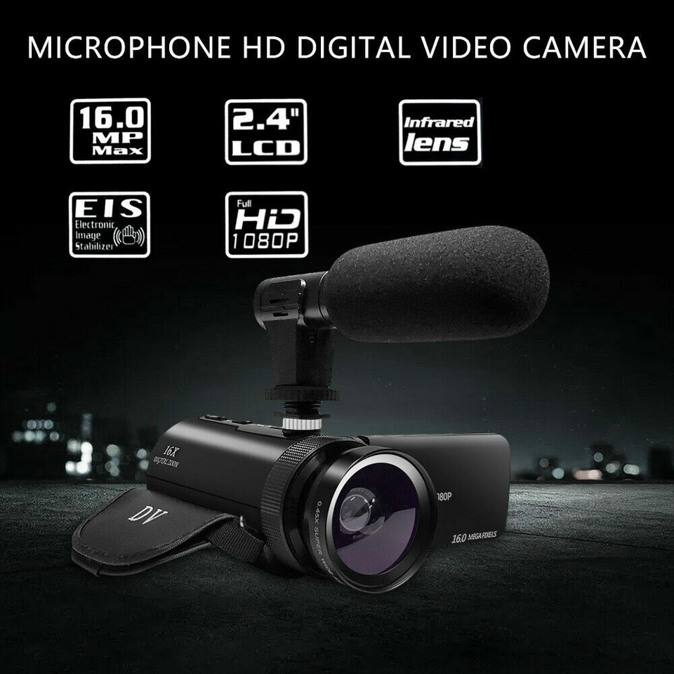 HD 1080p Digital Video Camera YouTube Live Stream Vlogging Recorder ...
