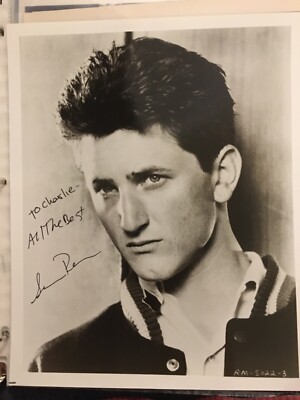 Sean Penn signed 8x10 b&w photo | eBay