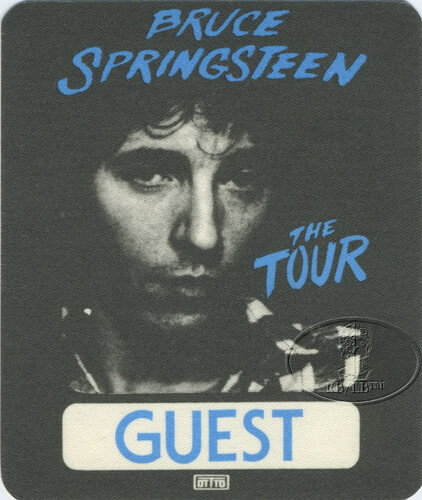 BRUCE SPRINGSTEEN 1981 THE RIVER BACKSTAGE PASS Guest | eBay