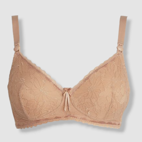 $65 Cache Coeur Women's Beige Iris Lace Maternity/Nursing Bra Size 32F ...