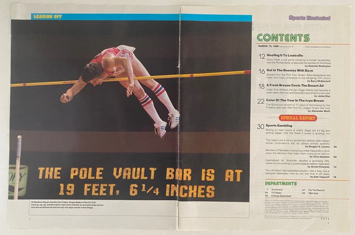 Sergei Bubka Pole Vault