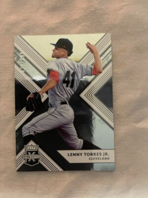 2018 Panini Elite Extra Edition /999 SP 40 Lenny Torres Jr. Cleveland ...