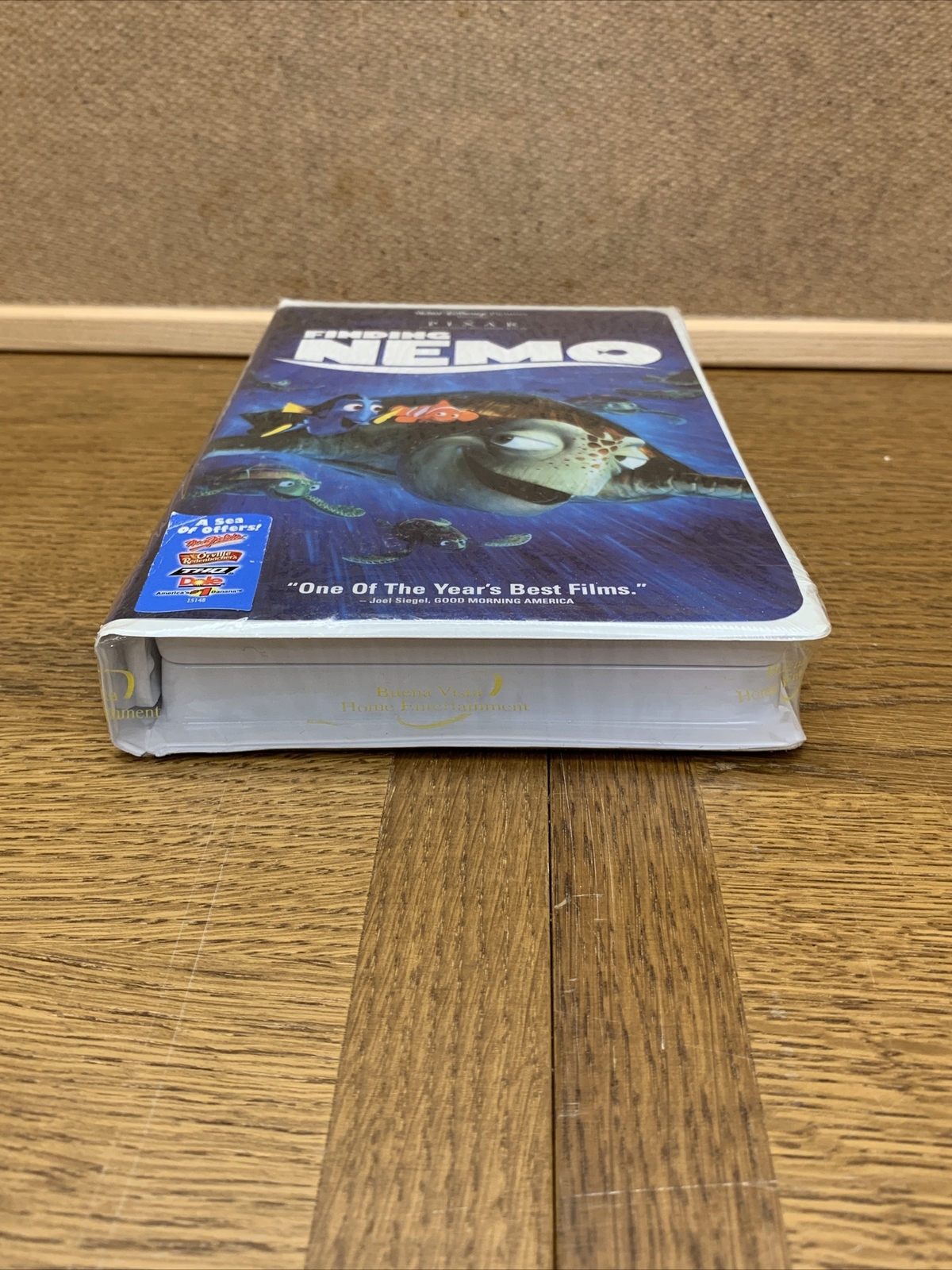 Finding Nemo (VHS, 2003) NEW/SEALED Disney Pixar & Bonus Features *A ...