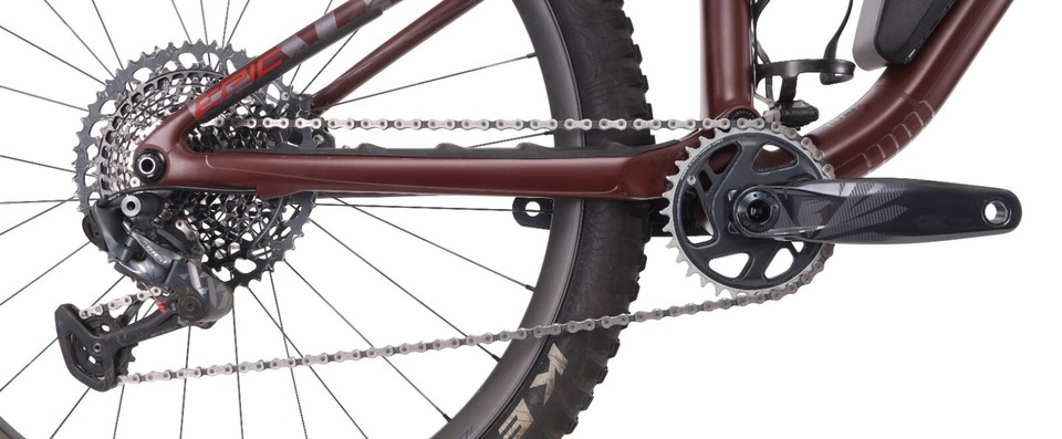 Specialized Epic EVO Expert Mountain Bike LARGE Rusted Red SRAM Fox ...