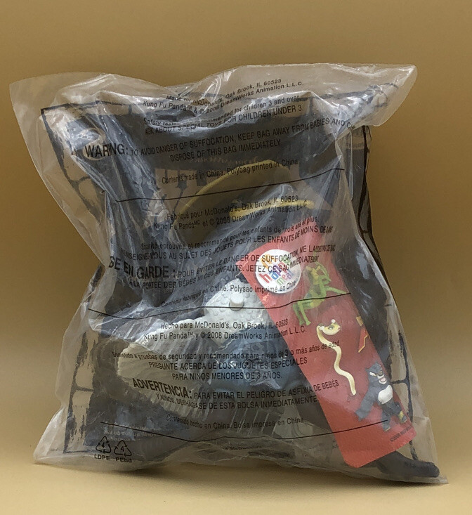 2008 KUNG FU PANDA MCDONALDS HAPPY MEAL TOY - MASTER CRANE #8 | eBay