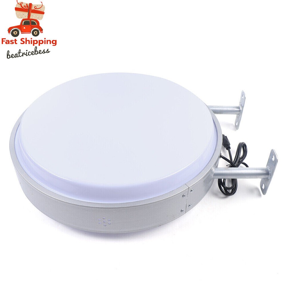 20" LED Double Sided Round Light Box Outdoor Sign Advertising ...