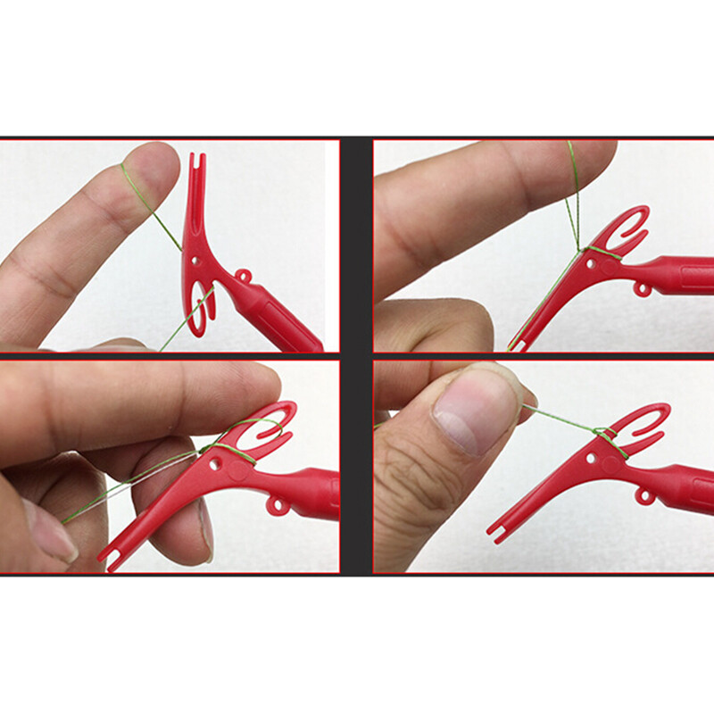 Fishing Fly Nail Knot Tying Tools Quick Knotter Tool Loop Hook Remover ...