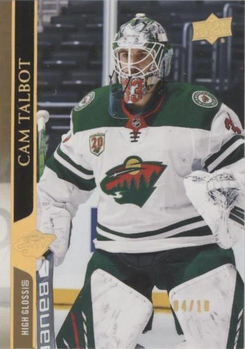 2020-21 Upper Deck Extended Series - Cam Talbot #570 High Gloss /10 for ...
