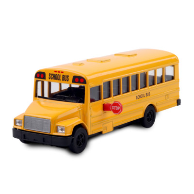 School Bus Toy / 1:38 Diecast Pull Back Cars / Yellow Bus / 4.75" | eBay