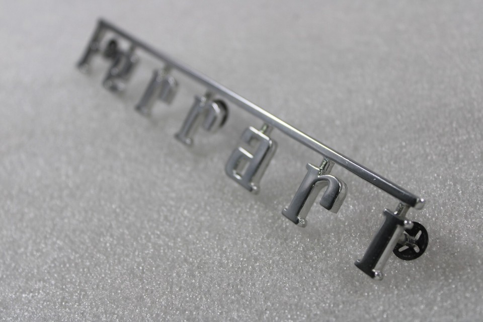 Ferrari 575, 550, 599, 612, 488, Ferrari Script Emblem, Used, P/N ...