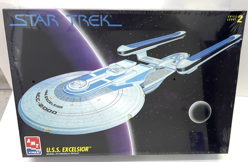 AMT ERTL Model Kit Star Trek U.S.S. Excelsior 1994 6630 NEW / SEALED | eBay