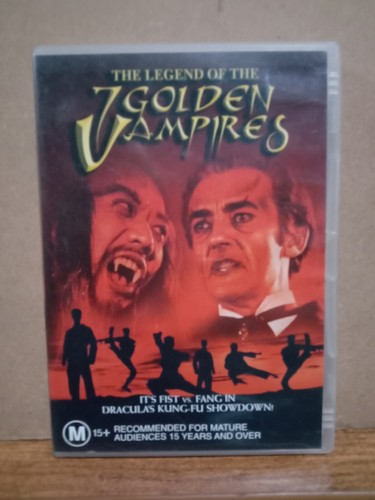 The Legend Of The 7 Golden Vampires DVD Rare Australian Release Martial ...