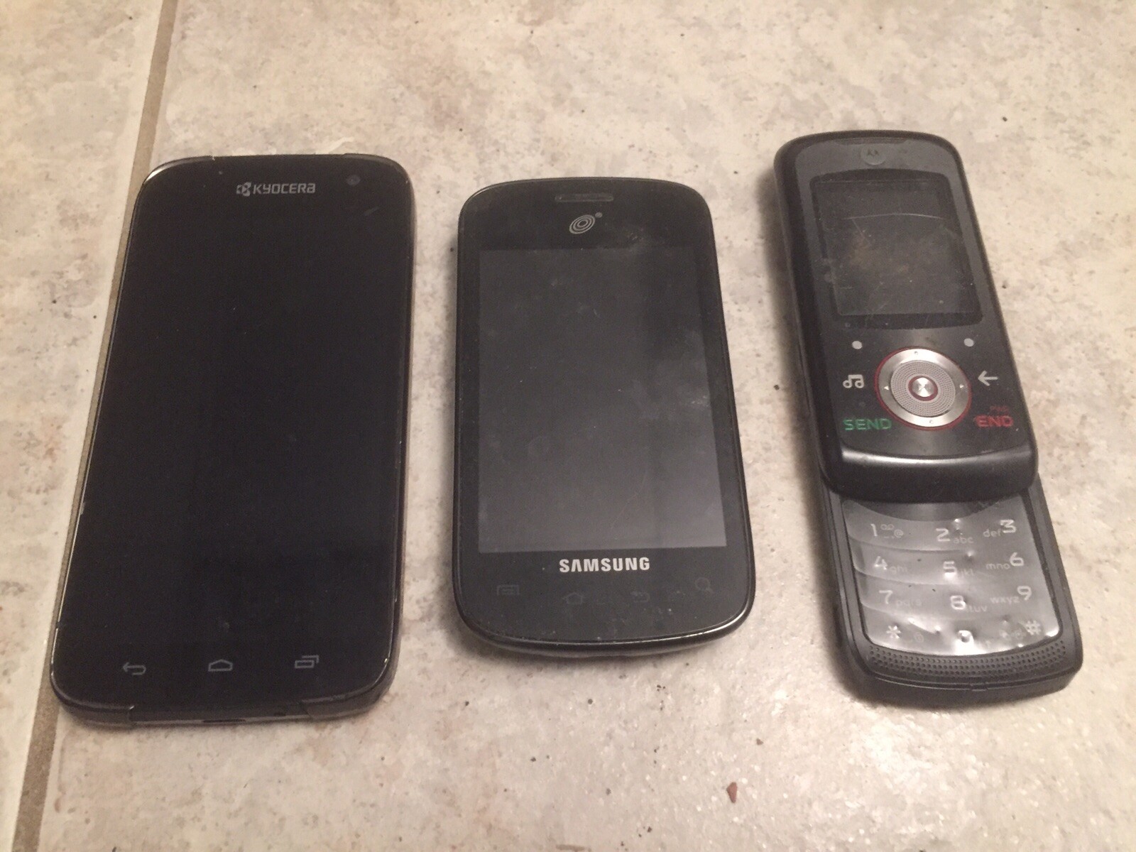 3 x Boost & Tracfone Old School Vintage Flip Cell Phones Wholesale Lot ...