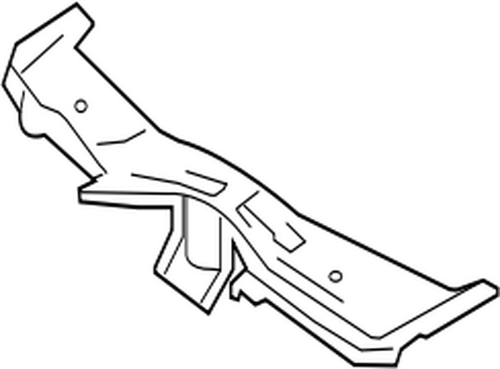 5256A607 Mitsubishi Panel, headlamp support, upr 5256A607, New Genuine ...