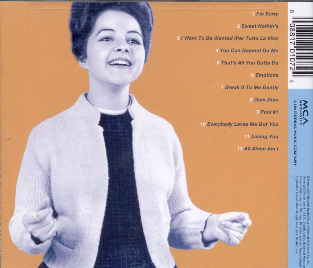 BRENDA LEE 20TH CENTURY MASTERS - THE MILLENNIUM COLLECTION: THE BEST ...