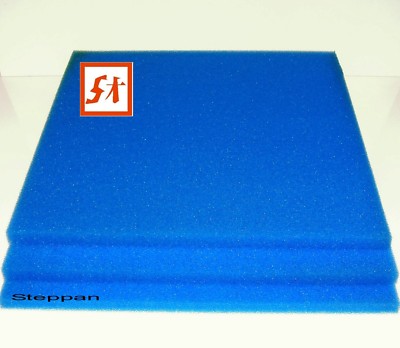 3 x Filtermatte Filterschaum Biomatte Koi Filterschwamm 75 X 50 X 4 cm ...