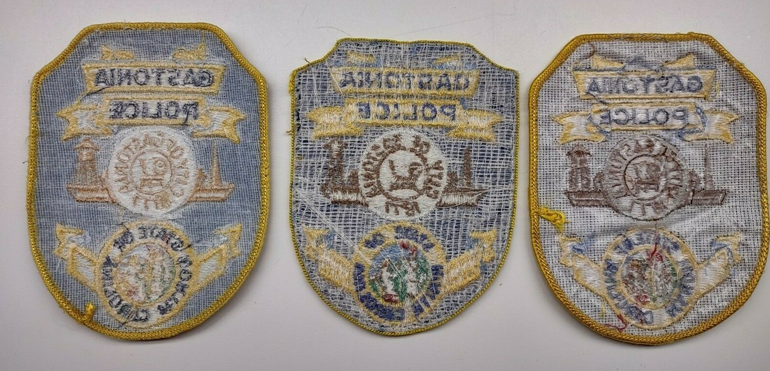 Gastonia North Carolina Police Patch Lot of 3 | eBay