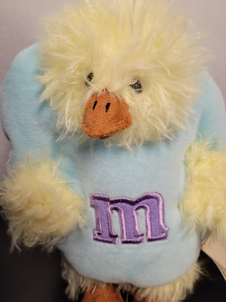 Boyds M&M Plush - Quackles - Blue M&M Easter Chick | eBay
