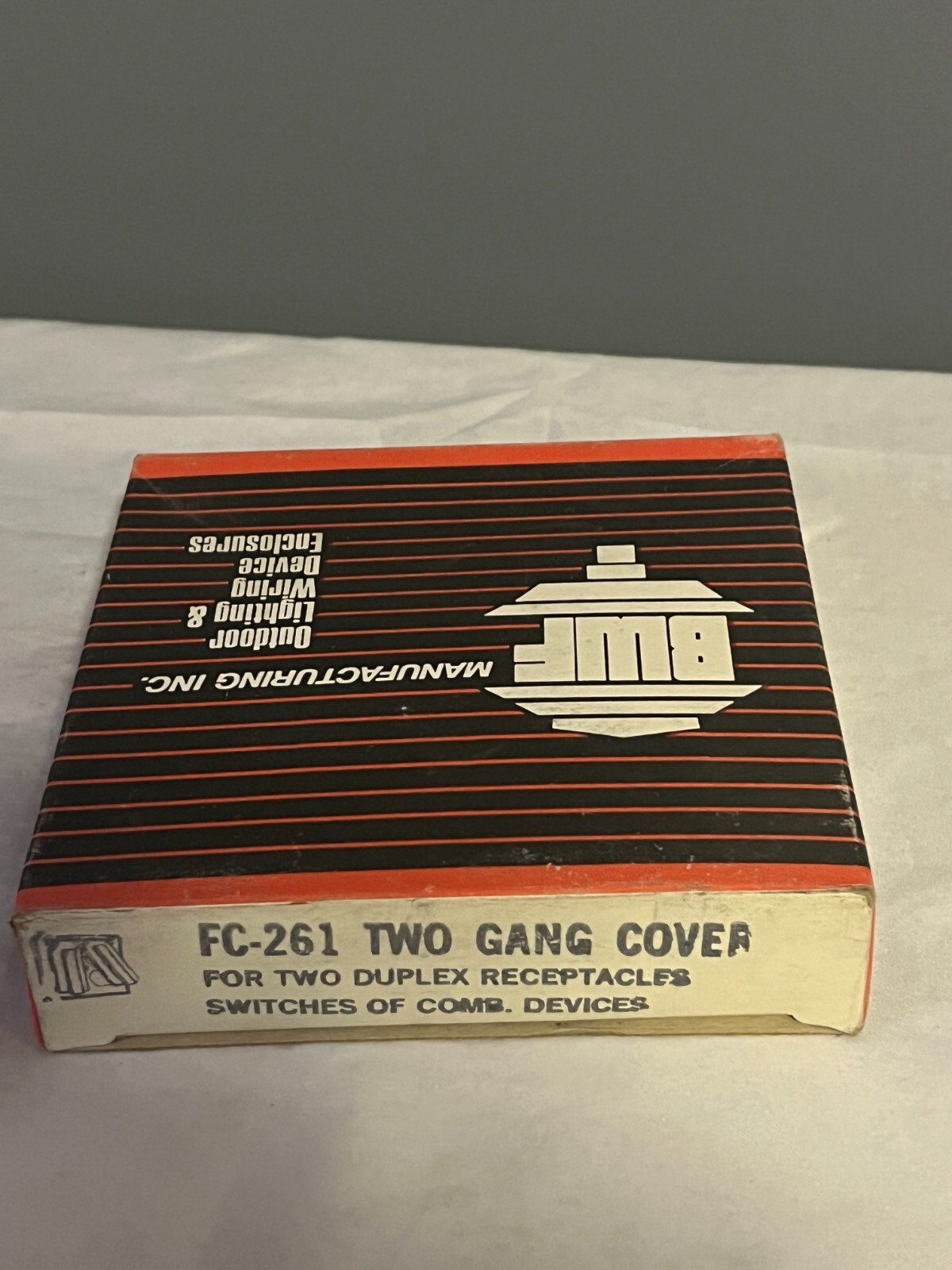 NEW BWF MANUFACTURING # FC-261 DUPLEX SWITCH COVER | eBay