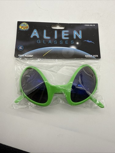 Alien Glasses Funny Novelty Sunglasses Shades Eye Wear Halloween NEW | eBay