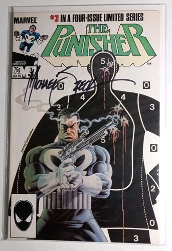 Punisher Limited Series #1-5 Complete Set All Signed By Mike Zeck With ...