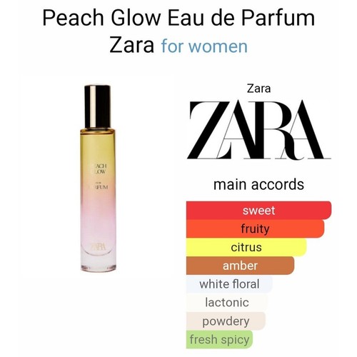 🍑 ZARA PEACH GLOW 1.01 oz (30 ml) EDP | eBay