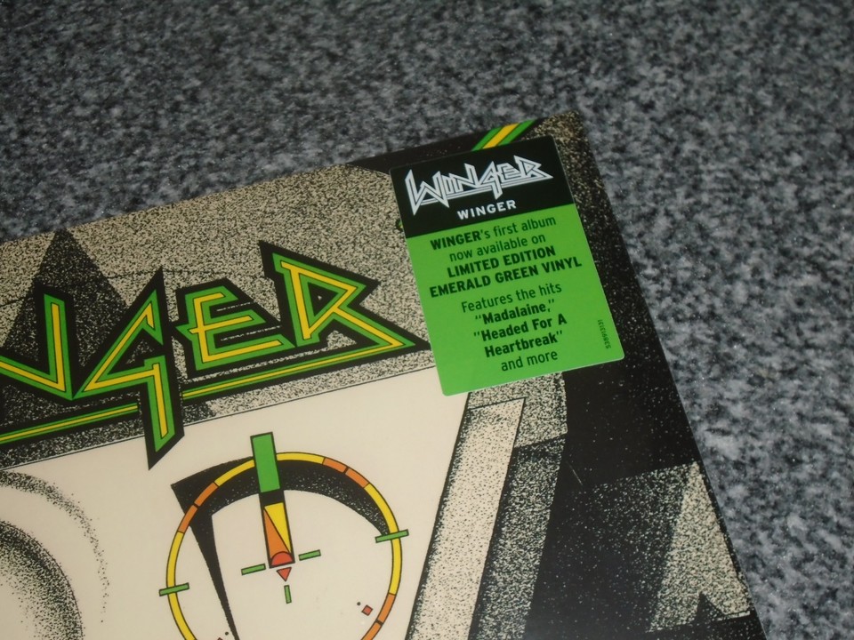WINGER Winger Vinyl LP (Emerald Green / Limited Edition) New & Sealed ...