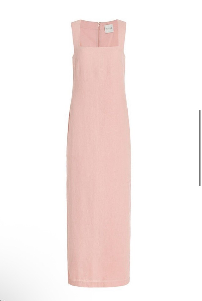 Posse “Alice” Dress in Pink Salt Size Small ASO Meghan Markle | eBay