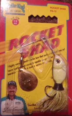 Strike King Spinnerbait Rocket Shad RS12-1 Chartreuse 1/2oz Fishing ...