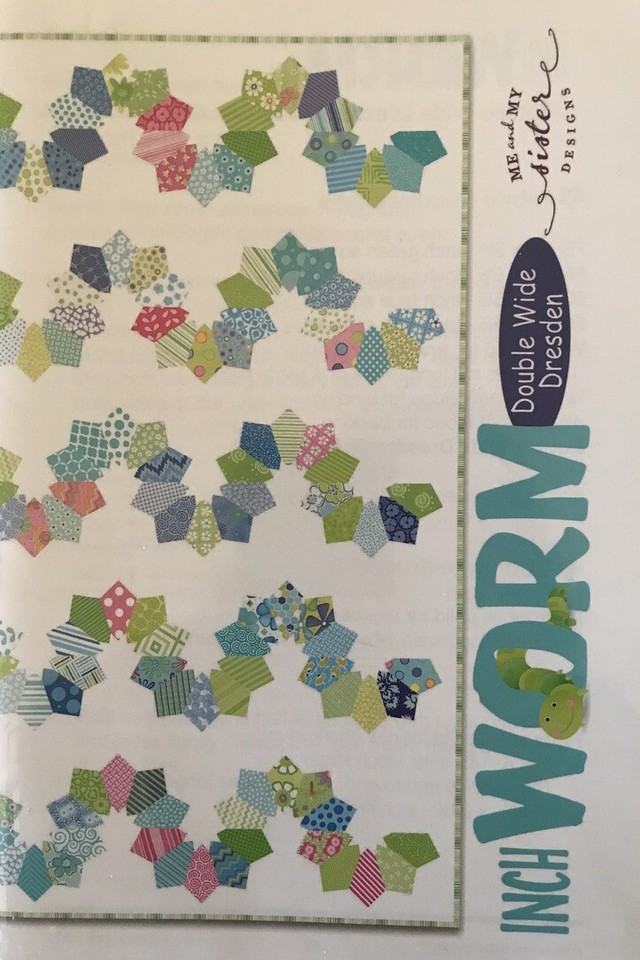 Quilt Pattern: "Inch Worm" by Me & My Sister Designs | eBay