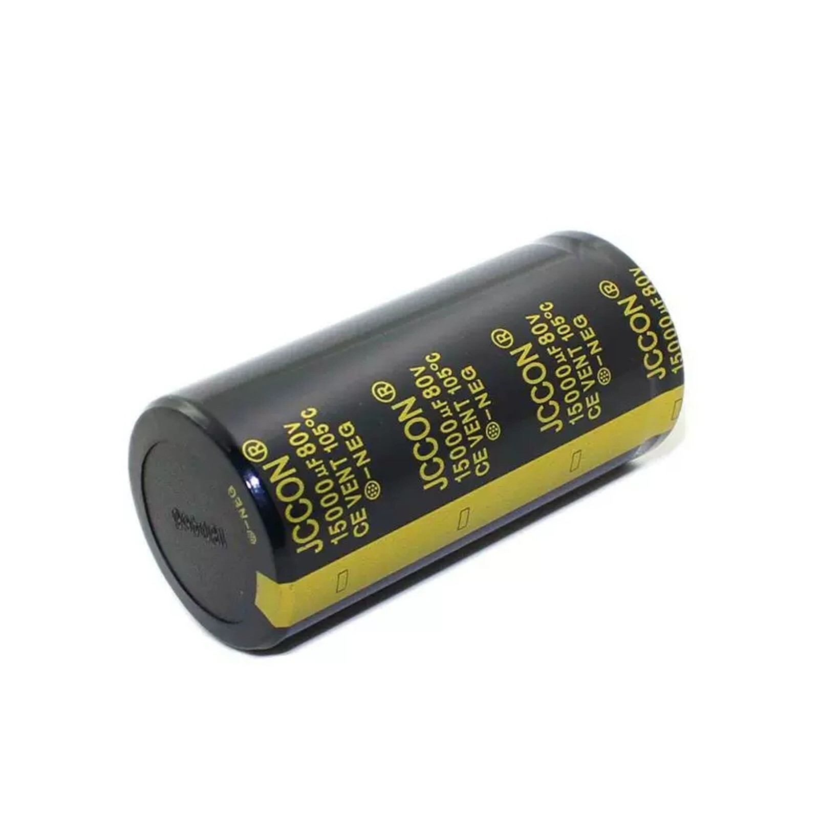 2pcs 15000uf 80V JCCON Black Gold Audio Amplifier Filter Capacitor ...