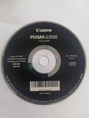 Setup Install CD ROM Disc for Windows Canon PIXMA G3000 | eBay