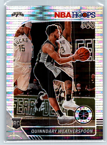 Quinndary Weatherspoon 2019 Hoops Premium Stock Pulsar Prizm RC #236 ...