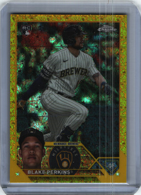 Topps #USC206 Milwaukee Brewers Blake Perkins | eBay