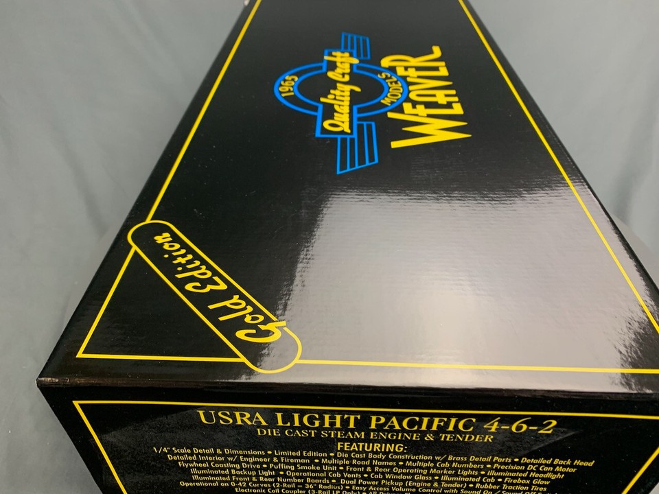 O Scale Weaver USRA Light Pacific 4-6-2 Maine Central #519 w/Sound ...