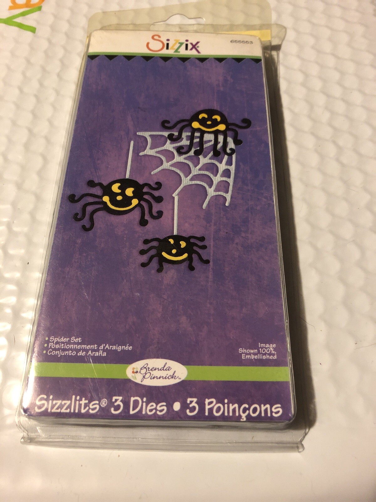 NEW! Retired Sizzix Sizzlits 3 Die Set- Spider Set #655553 NIB | eBay