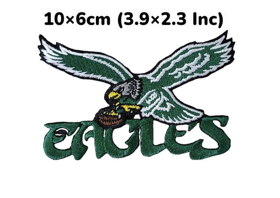 Eagles NFL Patches Iron on and sewing on | eBay