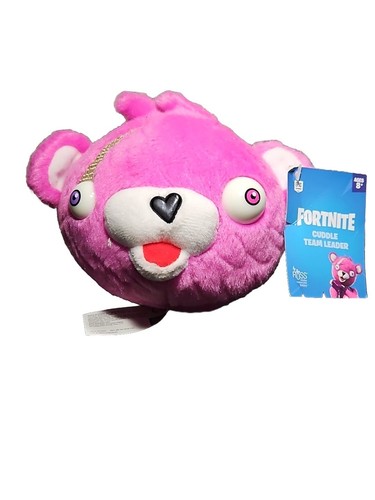 FORTNITE Cuddle Team Leader Russ Pink Plush Toy 5 Inch Epic Games Teddy ...
