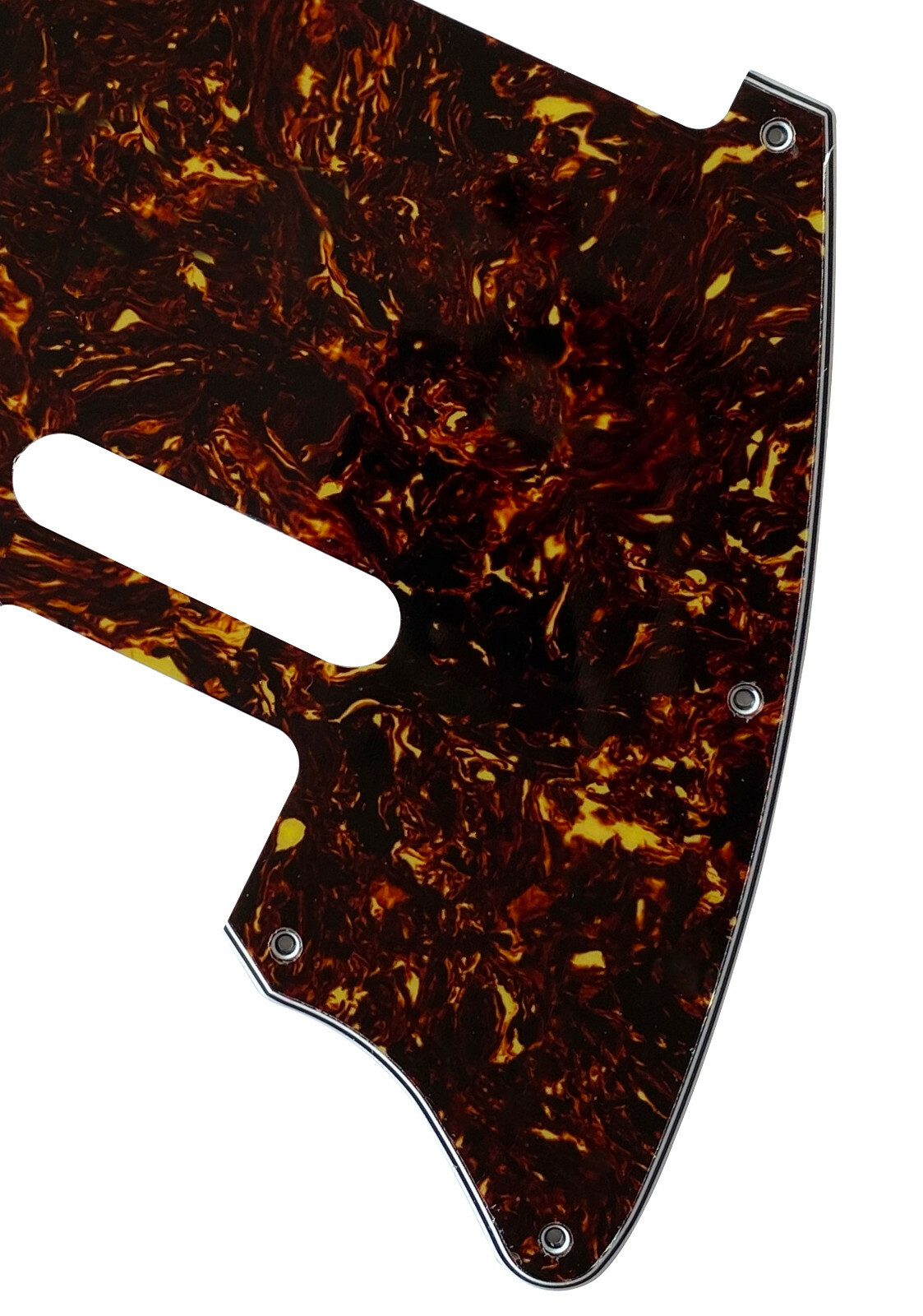 For Fender Warmoth MJT Telemaster Jazzcaster Guitar Pickguard Brown ...