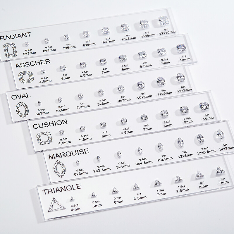 CZDiamond Chart Customize Comparison Chart Set Size Reference for ...