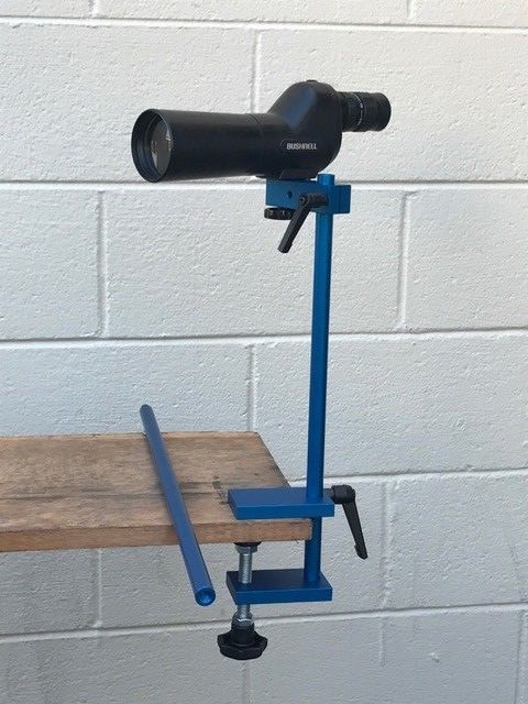 Bench Mount Spotting Scope Stand With Extension Rod made in the USA | eBay