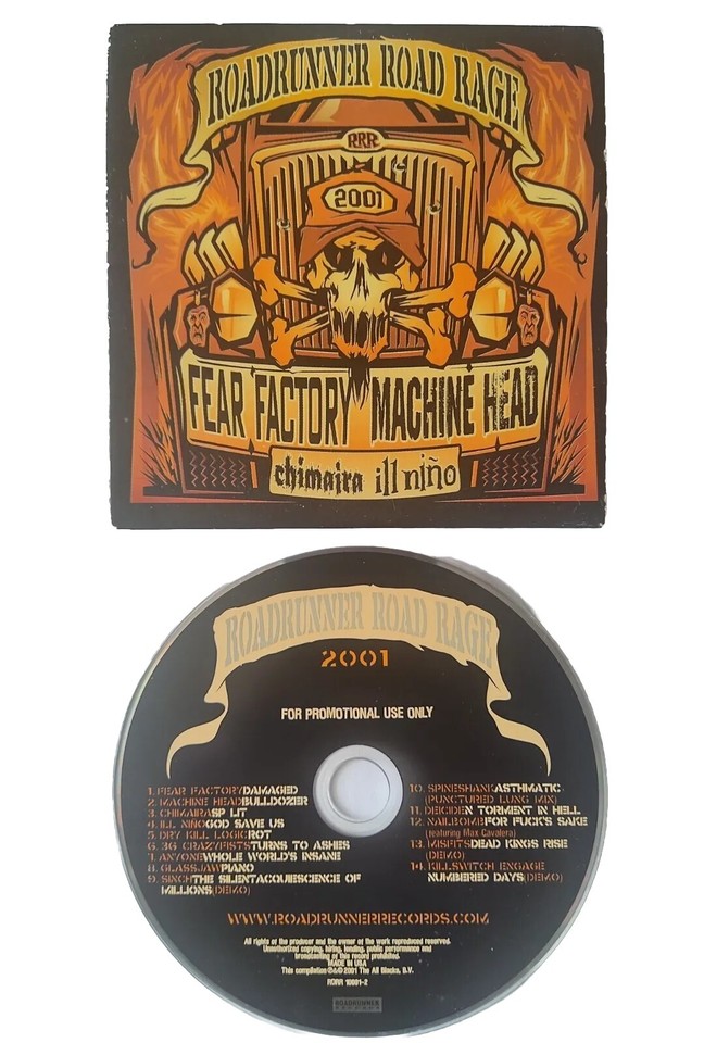 Vintage Roadrunner Cd Various Metal Bands Sampler Vintage Cd Fear ...