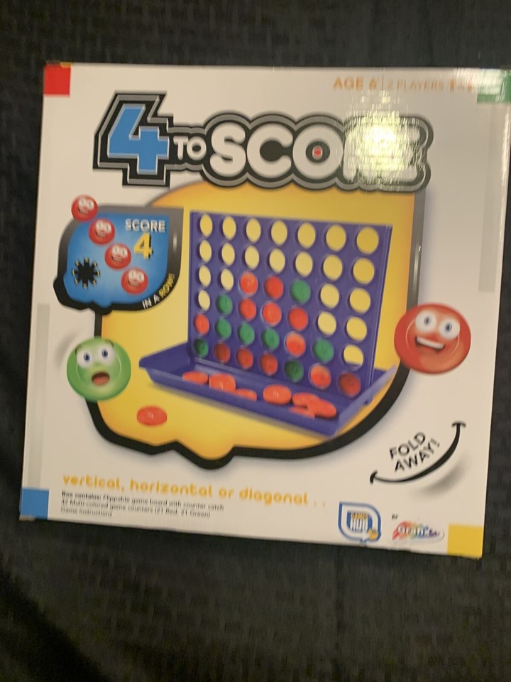 Brand New Connect 4 Four Classic Family Fun Fast Paced Board Game 4 To ...