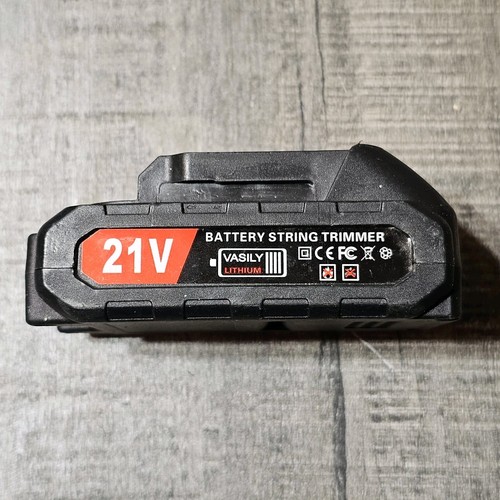 21V Vasily Lithium Battery Replacment Li-ion Power Share String Trimmer ...