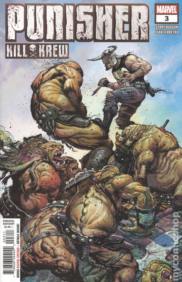 Punisher Kill Krew #3A Moore VF 2019 Stock Image | eBay