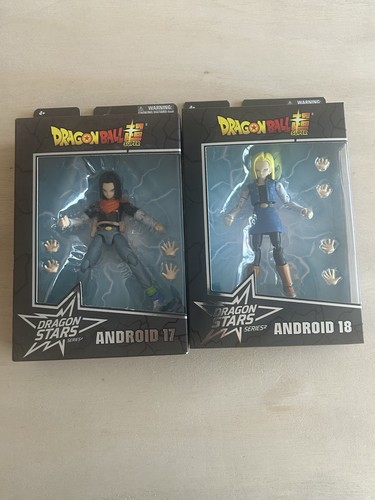 Dragon Stars Android 17 & 18 Action Figure Dragon Ball Z New Sealed | eBay