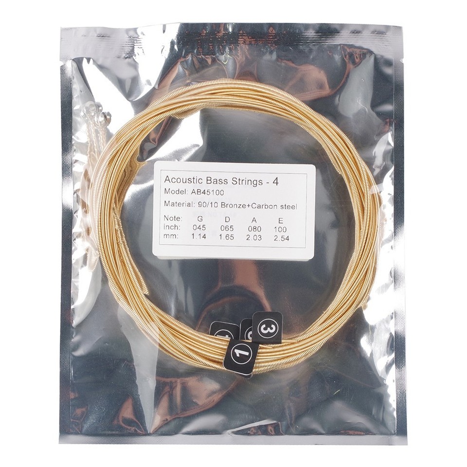 Guitar Part Acoustic Bass Strings 4 String Brass String Carbon Steel ...