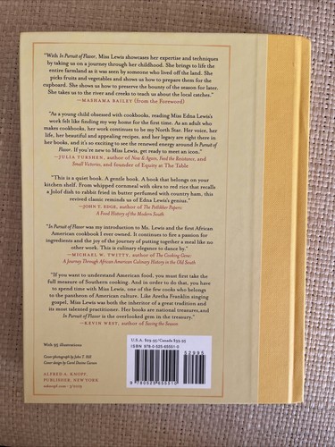 IN PURSUIT OF FLAVOR EDNA LEWIS BRAND NEW HARDCOVER | eBay