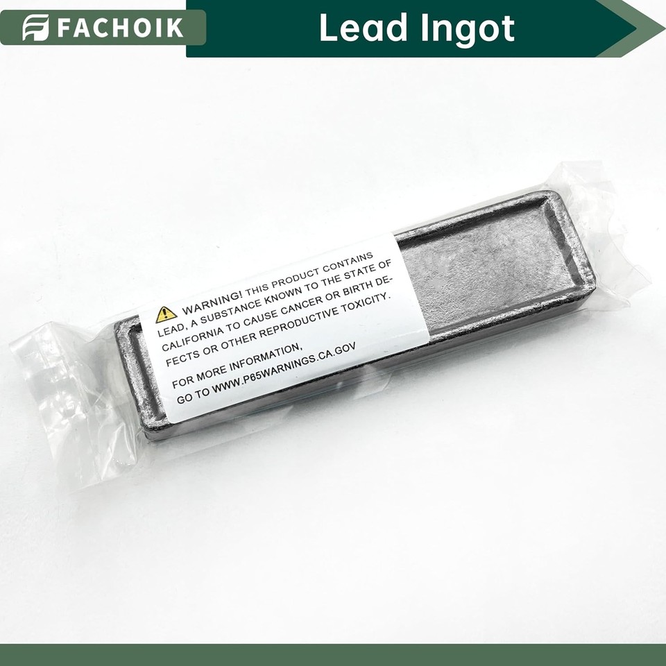 Pure Soft Lead Ingots (Pure 99.9%) for Casting of Fishing sinkers and ...
