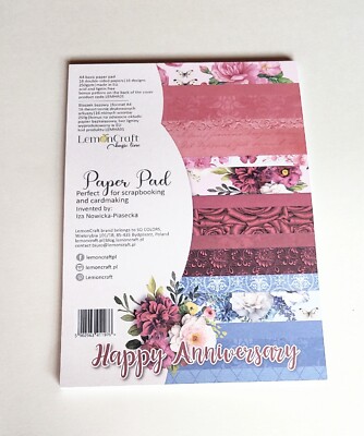 Lemoncraft "Happy Anniversary" Scrapbook Paper Pad | eBay